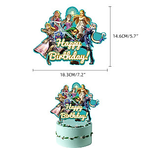 OULUN Birthday Party Supplies For Legend of Zelda ,Zelda Theme Party Decoration