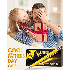 Stocking Stuffers for Men, Gifts for Men Multitool Pen, Unique Christmas Gifts for Men Who Have Everything, Tools for Men, Cool Gadgets for Men, Birthday Gifts for Dad Husband Adults Women Dad Gifts