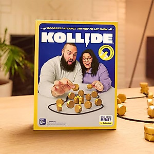 Kollide - The Game of Magnetic Attraction, Magnetic Chess Game, Easter Basket Stuffers, Strategy Board Games for Kids and Adults by Relatable