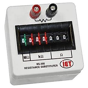 IET RS-200 Resistance Substitution Decade Box 1% Accuracy