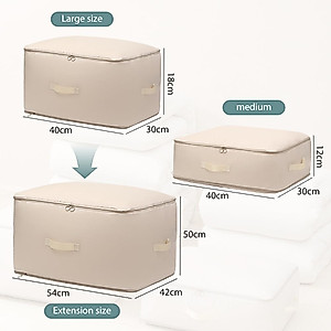 Ultra Space Saving Self Compression Organizer, 2024 Upgrade Space Saver Quilt Compression Storage Bag (Grey, XL - 54 * 42 * 50cm)