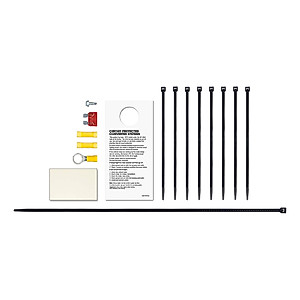CURT 55597 Vehicle-Side Custom 4-Pin Trailer Wiring Harness, Fits Select Dodge Durango, Chrysler Aspen , black