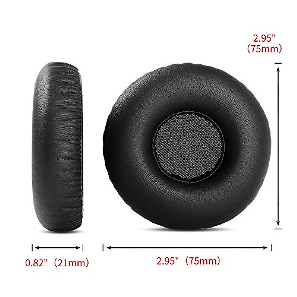 YunYiYi Replacement Ear Pads Pillow Earpads Foam Cushion Cover Cups Repair Parts Compatible with Sony DR-BTN200 BTN200 BTN 200 Headphones