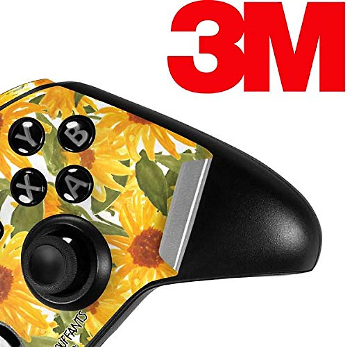 Skinit Decal Gaming Skin compatible with Xbox One Elite Controller - Officially Licensed Bouffants and Broken Hearts Sunflowers Design