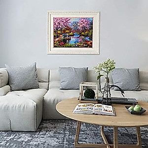 DIY 5D Diamond Painting Digital kit Suitable for Adults and Children Full Diamond Embroidery Painting Rhinestone Paste DIY Painting Cross Stitch Art Crafts Home Wall Decoration Gifts 22X18 inches.