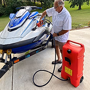 Scepter FDMG141 14 Gallon Flo-N-Go Duramax Fuel Caddy, Red