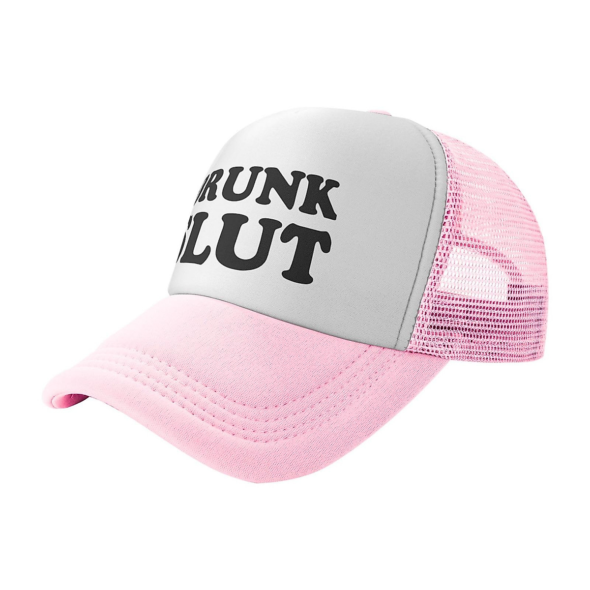 Drunk Slut Trucker Hat Unisex Adult Hats Adjustable Cap for Men and Women Classic Fishing Caps