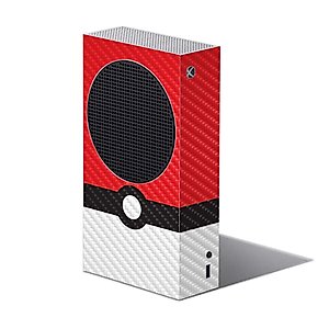 MIGHTY SKINS Carbon Fiber Skin Compatible with Xbox Series S - Battle Ball | Protective, Durable Textured Carbon Fiber Finish | Easy to Apply and Change Styles | Made in The USA (CF-MIXBSERS-Battle Ball)