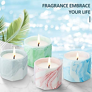 Scented Candles Set, Candles for Home Scented, Aromatherapy Candles for Home, Soy Wax Candles Set 4 x 2 oz, Wonderful Gifts for Mother, Women, Friends and Coworkers, Mothers Day Gifts