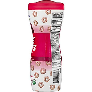 Plum Organics Baby Food Pouch | Super Puffs | Strawberry With Beet | 1.5 Ounce | 4 Pack | Organic Food Squeeze for Babies, Kids, Toddlers