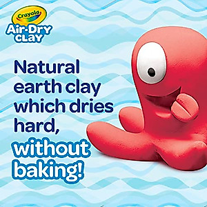 Crayola Air Dry Clay for Kids (5lbs), Reusable Bucket of Terra Cotta Clay for Sculpting, Bulk Arts and Crafts Supplies, Ages 3+