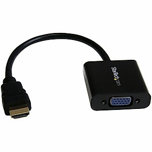 StarTech.com 1080p 60Hz HDMI to VGA High Speed Display Adapter - Active HDMI to VGA (Male to Female) Video Converter for Laptop/PC/Monitor (HD2VGAE2)