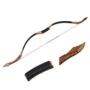 Traditional Archery Hunting Handmade Recurve Bow Mongolian Horse Longbow (Bows)