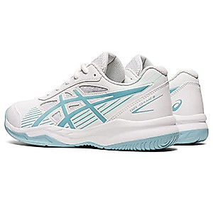 ASICS Gel-Game 8 GS (Little Kid/Big Kid) White/Smoke Blue 6.5 Big Kid M