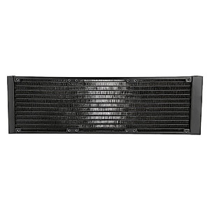 12 Tubes PC Heat Exchanger,Aluminium G1/4 Thread Heat Exchanger Radiator,Water Separator Water Cooler,for PC CPU Computer Water Cool System(360mm)
