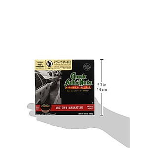 Chock Full o’Nuts Midtown Manhattan Roast, Medium Roast K-Cups – Compatible with Keurig Pods K-Cup Brewers (1 Pack of 18 Single-Serve Cups)
