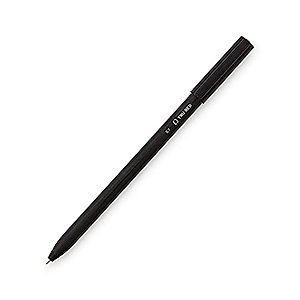 STAPLES Tru Red Ballpoint Pen Fine Point 0.7Mm Black Dozen