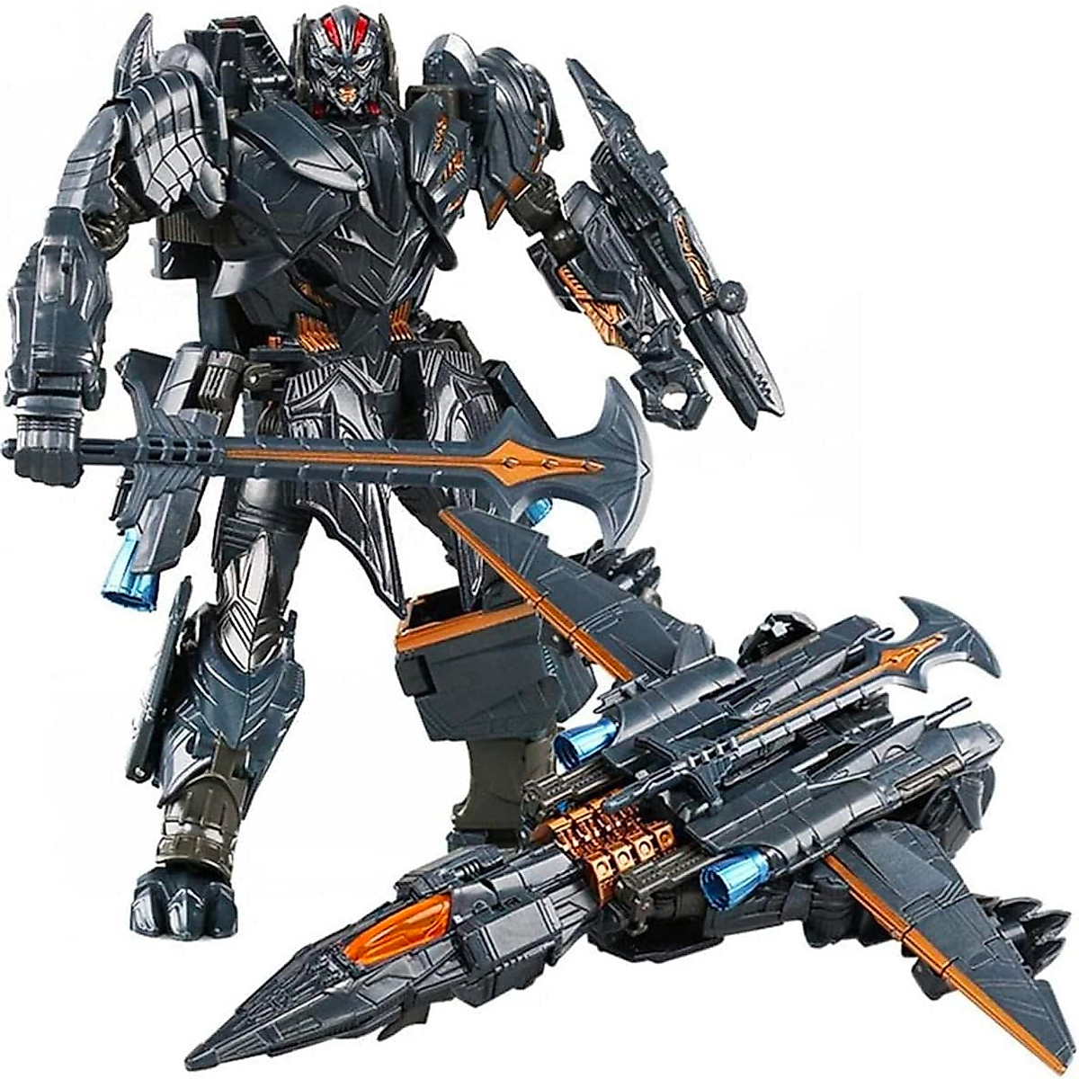 SkateIN Deformation Robots Toys, Car Robot Toys Anime Toy Action Figures 2 Modes Alloy Action Figure Toys Movie Fans Anime Collection Deformation Car Model Robot Toys for Kids Boys and Girls