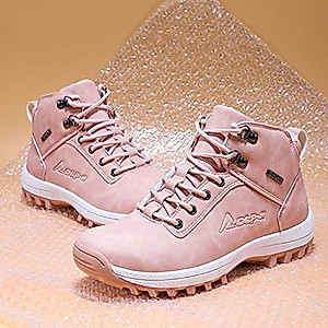 Fheaven Women Warm Ankle Boots Winter Sneakers Cotton Shoes Fiber Outdoor Casual Shoes Sneakers
