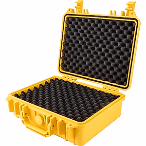 Loaded Gear BARSKA BH12670 HD-200 Watertight Protective Hard Case with Foam (Yellow), One Size