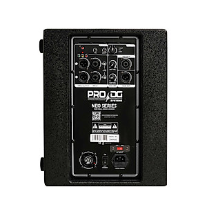 Pro DG NEO-1 2-Way Portable Array System 10" Sub 1840 Watts (Designed in Spain) with DSP, TWS Bluetooth, for Churches, DJ Gig, Live Band