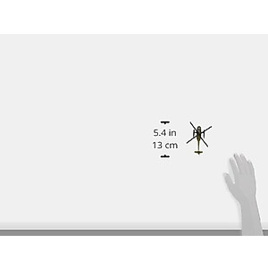 Daron Worldwide Trading Runway24 Hawk Helicopter, Black