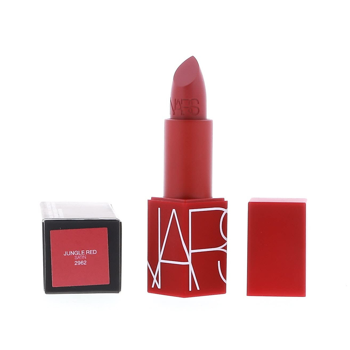 NARS Semi-Matte Lipstick, Jungle Red