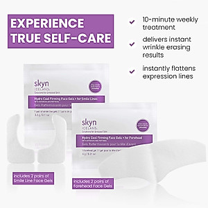 skyn ICELAND Face-Lift in-a-Bag: Essential Masks for Eyes, Forehead & Smile Lines
