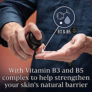 King C. Gillette Moisturizer for Face & Stubble with Vitamin B3 and B5 Complex, Face Moisturizer for Men, 100 mL