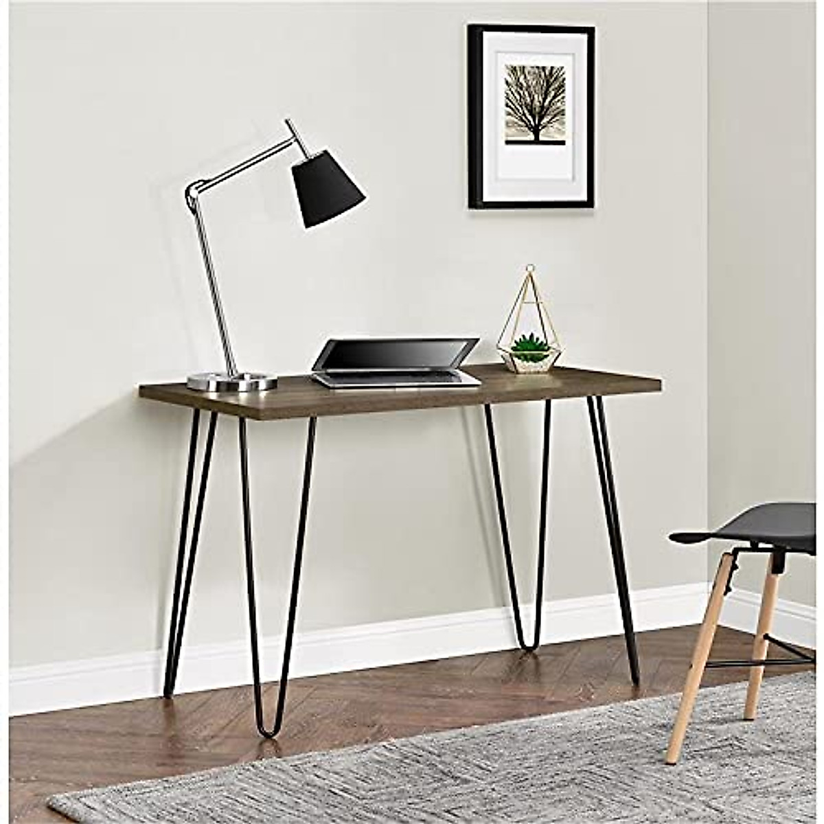 Ameriwood Home Owen Collection Retro Desk, Walnut