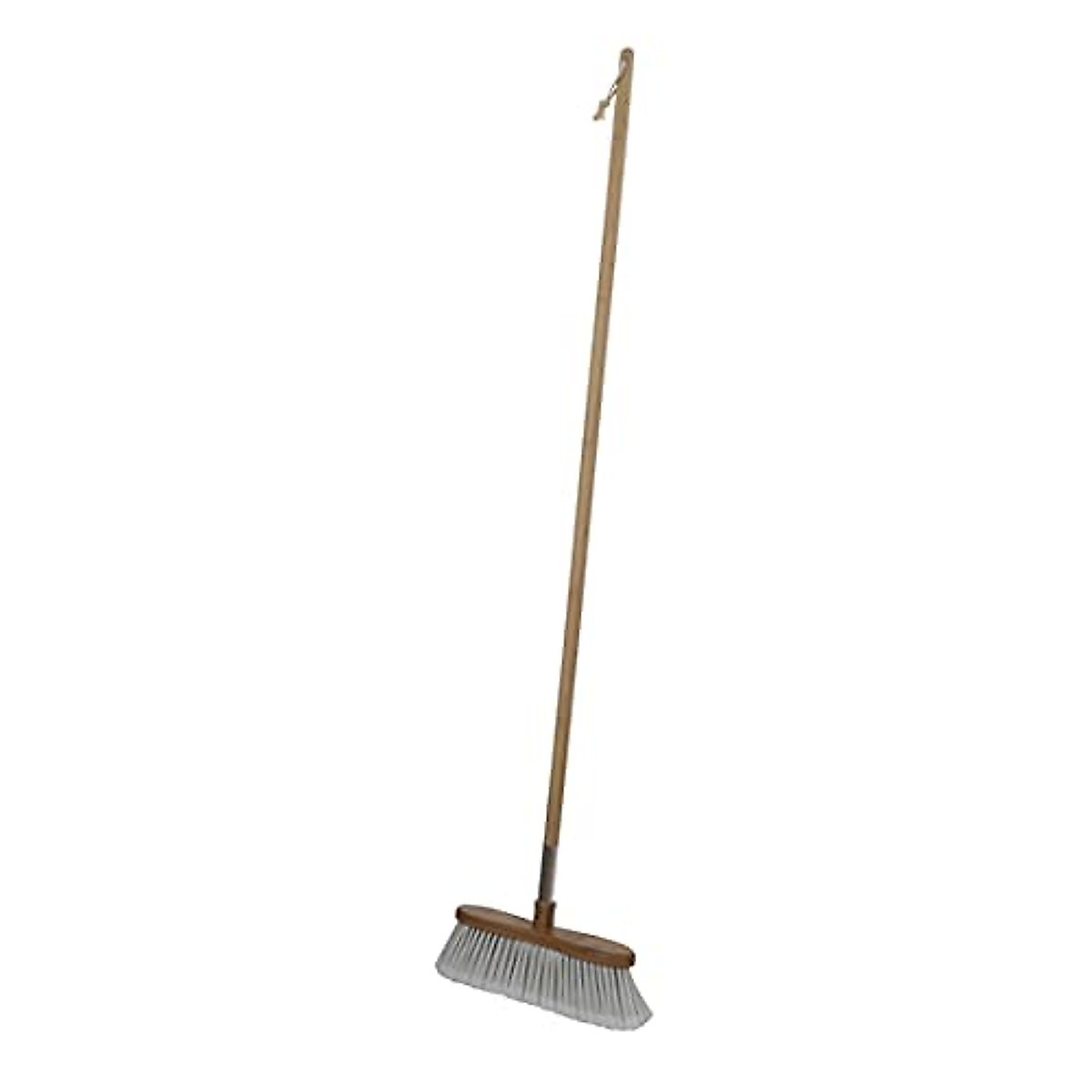 Harper Live.Love.Clean. Smooth Surface Bamboo Household Broom for Indoor Sweeping of Pet Hair, Dirt, Dust on Hardwood Floors, Tile, and Laminate