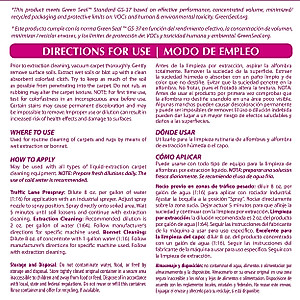 OdoBan Professional Series Cleaning 3-in-1 Carpet Cleaner Concentrate, Set of 2, 1 Gallon Each