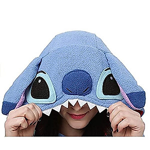 Cartoon Unisex Buttons Pajamas One Piece Classic Animation Image Onesie Sleepwear Homewear Animal Jumpsuit Halloween Costume for Men Women L