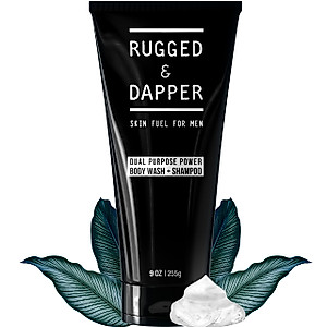 Mens Body Wash and Mens Shampoo - Tea Tree Body Wash Men Love - Dandruff Shampoo for Men - Acne Body Wash Shampoo - Anti Dandruff Shampoo for Men - Premium Men's Body Wash - Men's Shampoo