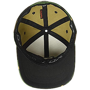 Fox Racing Boys Legacy Flexfit Hat Baseball Cap, Camo, Medium US