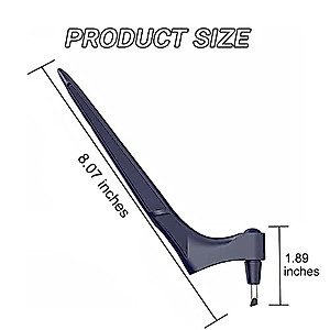 Craft Cutting Tools with 360-Degree Rotating Blade with 3pcs Cutter Heads, 2021 Upgrade Stainless Steel Gyro Cutter 360 Swivel Tip for Craft, Paper-Cutting, Stencil (Dark Blue) by Alnorte