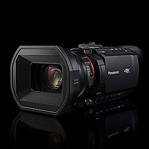 Panasonic X1500 4K Professional Camcorder with 24X Optical Zoom, WiFi HD Live Streaming, HC-X1500 (USA Black)