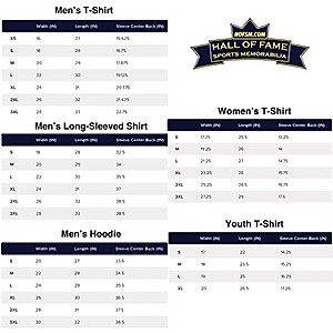 HOFSM.COM Hall of Fame Sports Memorabilia Trea Turner Philadelphia Philly Signature T-Shirt Baseball Shirt (Large, Youth T-Shirt, Red)