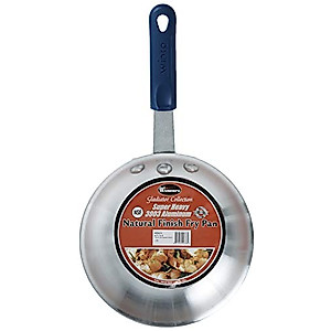 Winware 7 Inch Aluminum Fry Pan with Silicone Sleeve