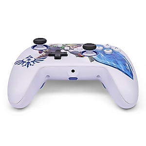 PowerA Enhanced Wired Controller for Nintendo Switch - Master Sword Attack Zelda Link