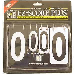 Match Tuff EZ Score Plus Over The Net Tennis Score Keeper - Number of Games and Number of Sets