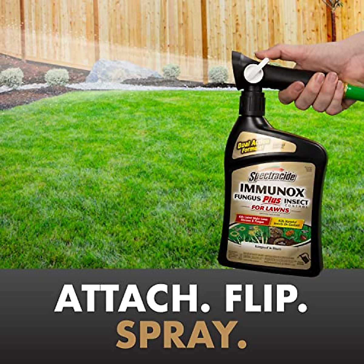 Spectracide Immunox Fungus Plus Insect Control for Lawns, 32 fl oz, Pack of 6