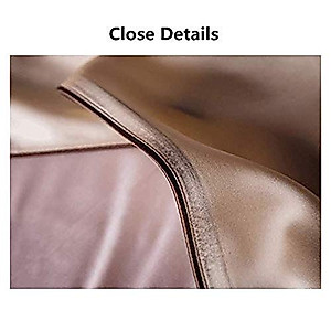 SUNYUM 100% Pure Mulberry Slip Silk Pillowcase Standard Size 19 Momme 600 Thread Count for Hair and Skin with Envelope Closure Queen Size, Hypoallergenic Soft Breathable Silk Pillow Case 1 PC (Pink)