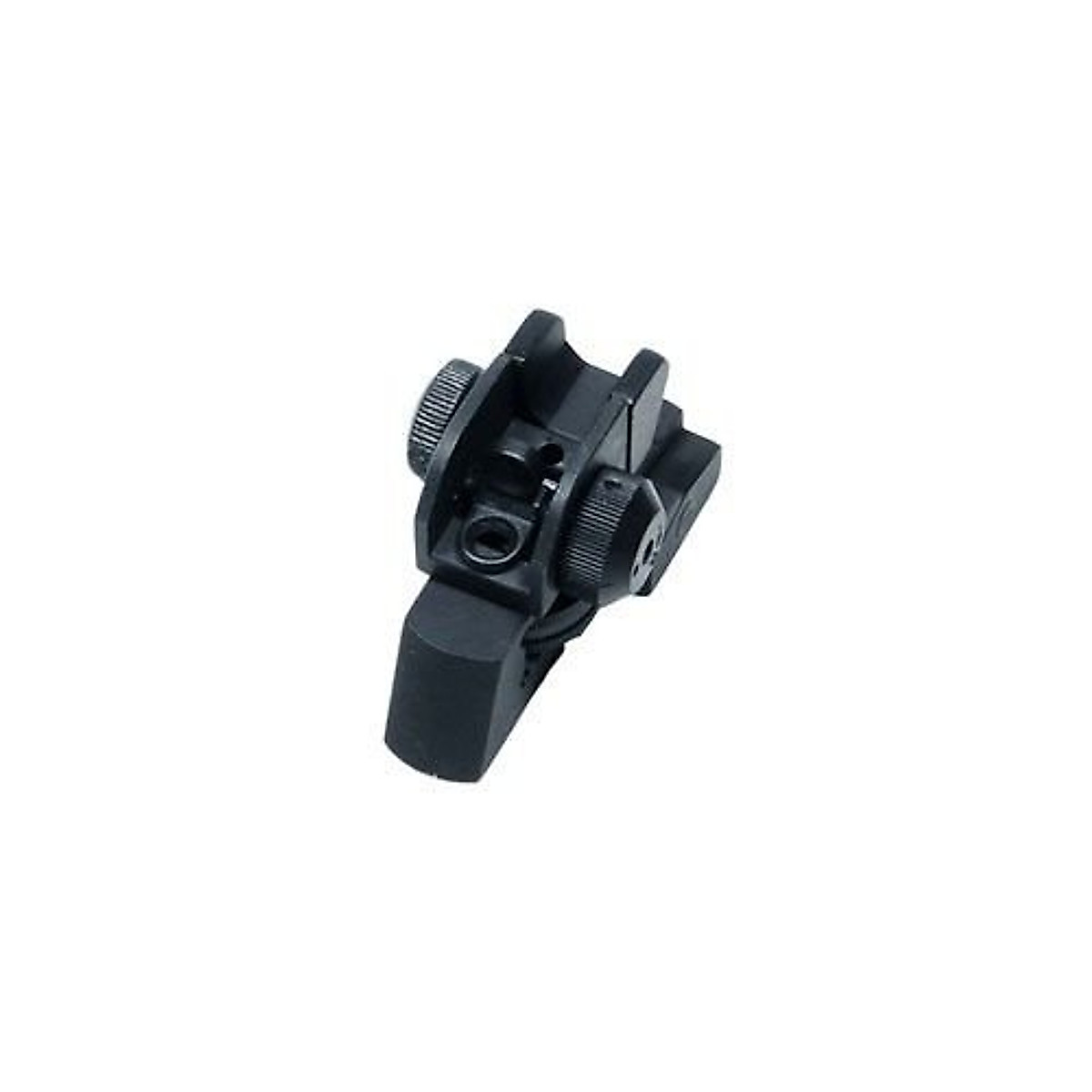 Green Blob Outdoors Match Grade Detachable Rear Sight with Full Range Windage and Elevation Adjustment, Matte Black