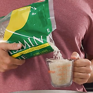 Iberia Jasmine Rice, 5 lbs. Long Grain Naturally Fragrant Enriched Jasmine Rice