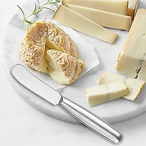 VANRA Spreader Knife Set 4-Piece Butter Knife Stainless Steel Cheese Knife Set for Jams and Cream 8.4-inch