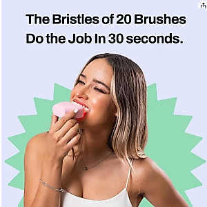 autobrush Double Sided U Shaped Nylon Brush Head Replacements - Adults and Kids Sizes (Adults, XL)