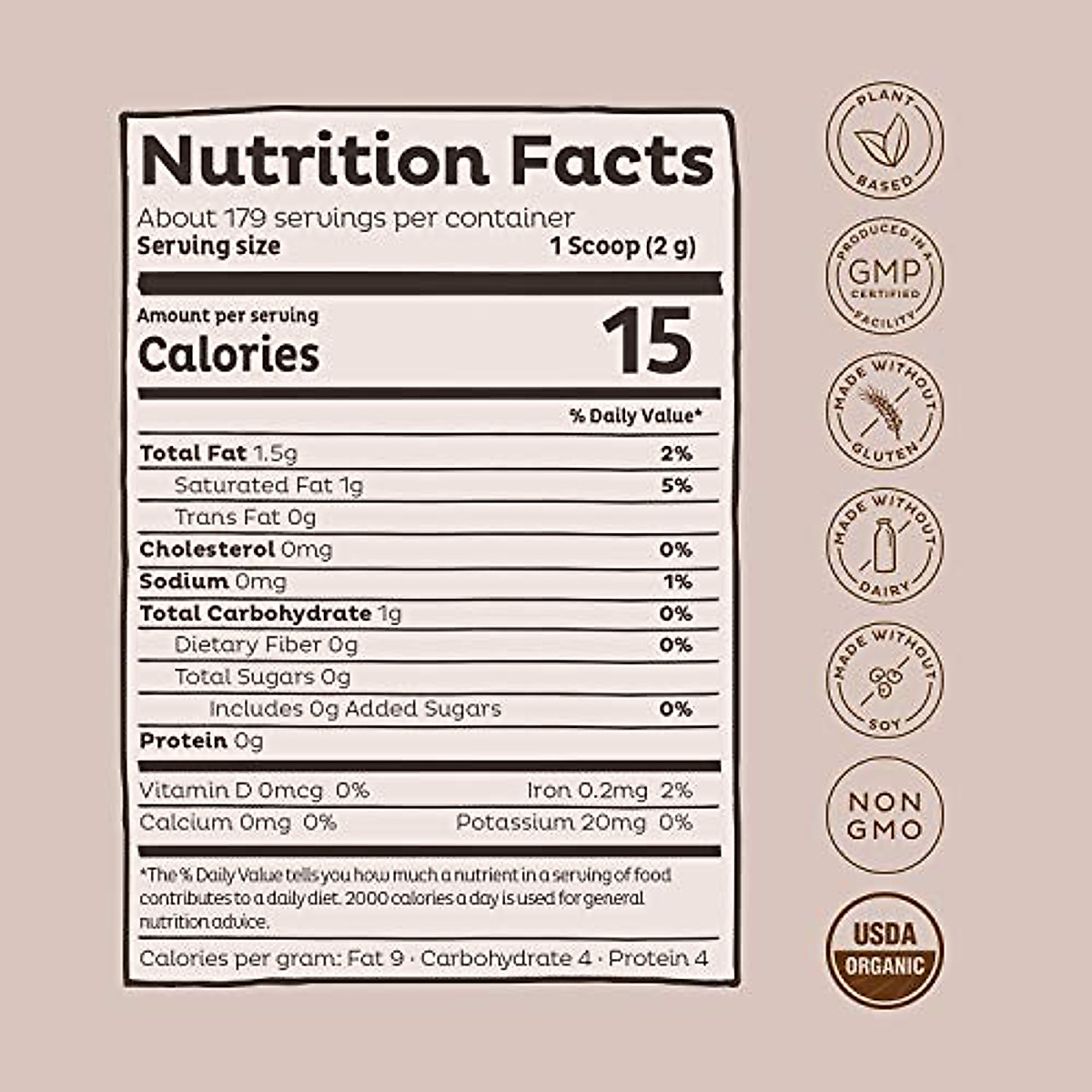 KOS Organic Coconut Milk Powder, USDA Certified - Sugar Free & Plant Based Creamer for Coffee, Tea, Smoothies - Vegan, Keto, Paleo Friendly, Non GMO, Gluten & Dairy Free - 12.6oz, 179 Servings