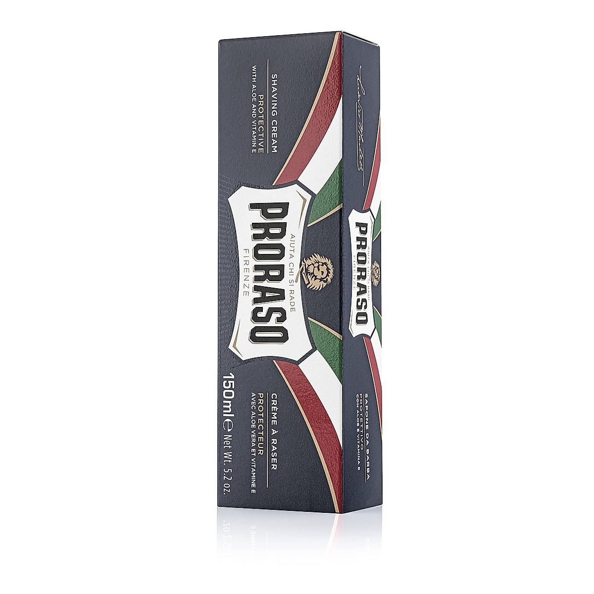 Proraso Shaving Cream, Protective and Moisturizing with Aloe Vera and Vitamin E, 5.2 Ounce (Pack of 1)