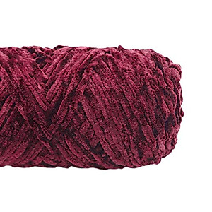 Velvet Chenille Yarn for Hand-Knitted Medium Thick Faux Wool Crochet Thread DIY Craft Scarf Sweater Knitting Supplies Yarn for Knitting Blankets